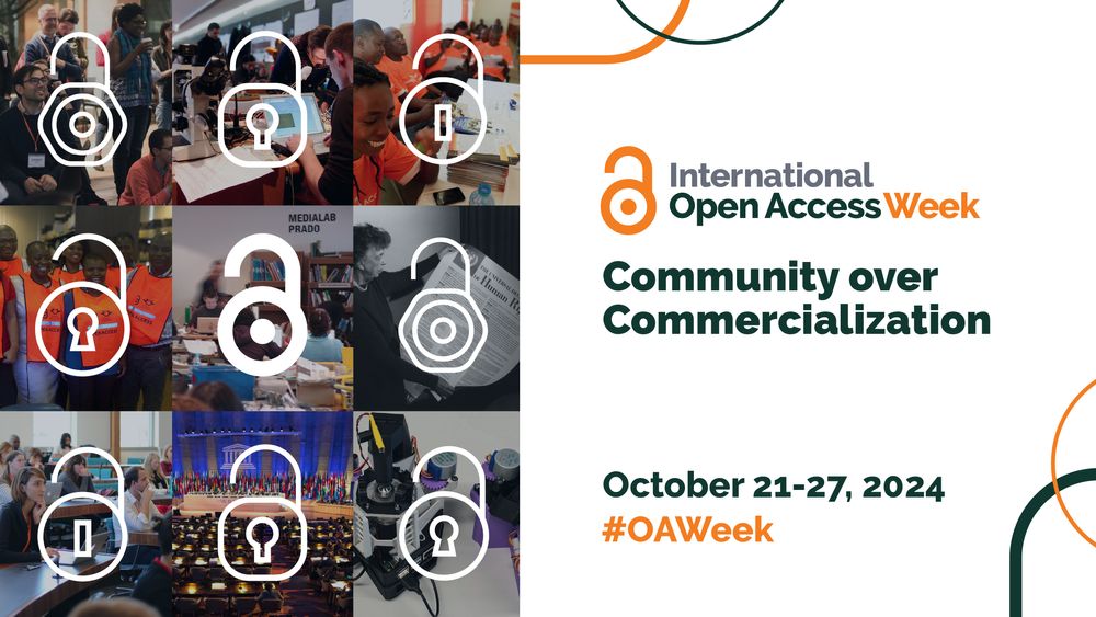 Open Access Week 2024: Community over Commercialization | In the Dark