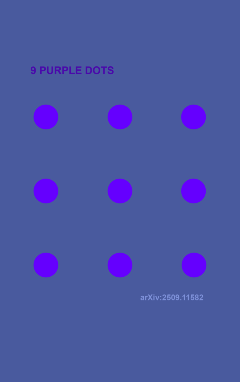 Nine Purple Dots | In the Dark